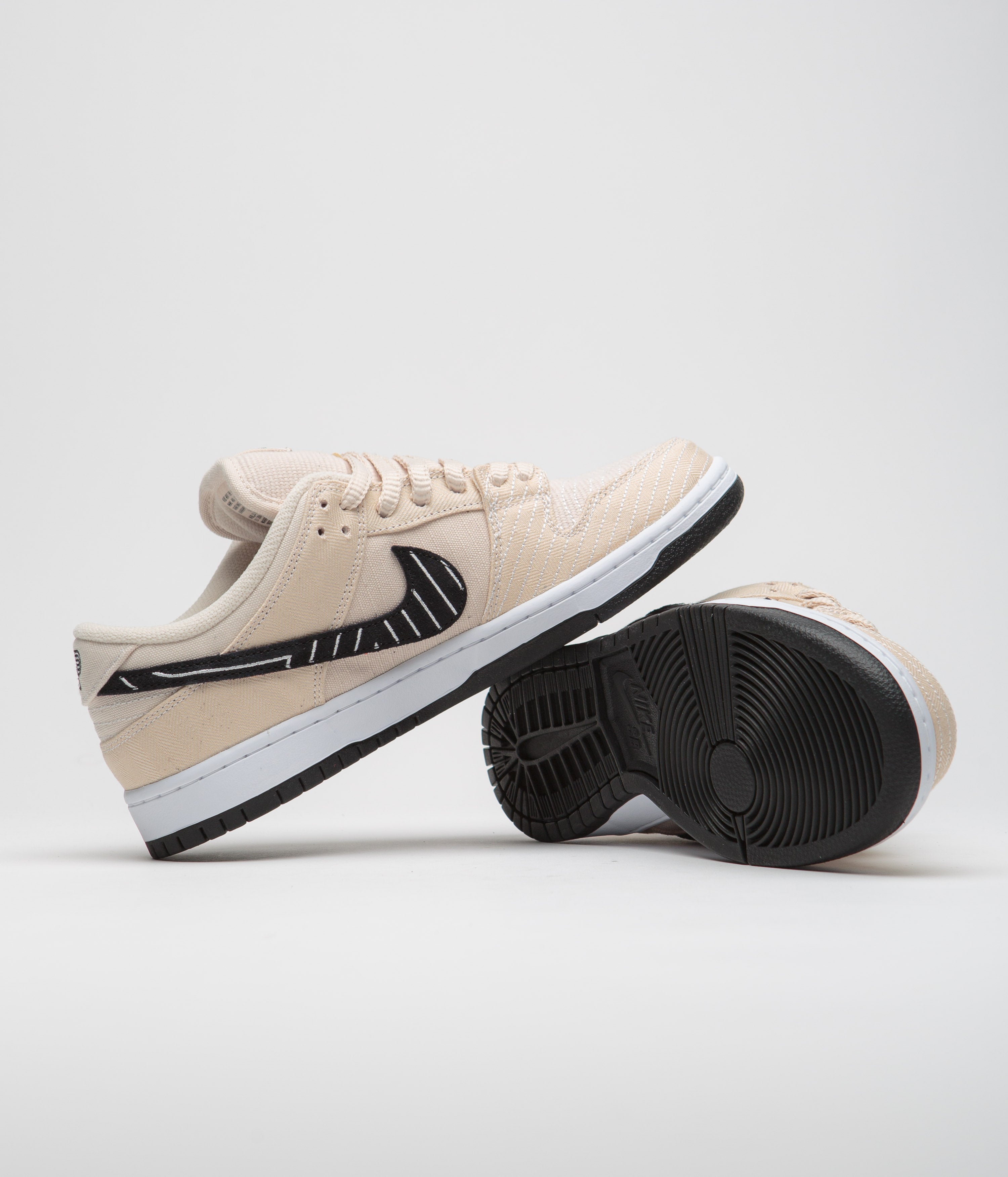 Nike SB x Albino & Preto Dunk Low Pro Shoes - Fossil / Black - Sail ...
