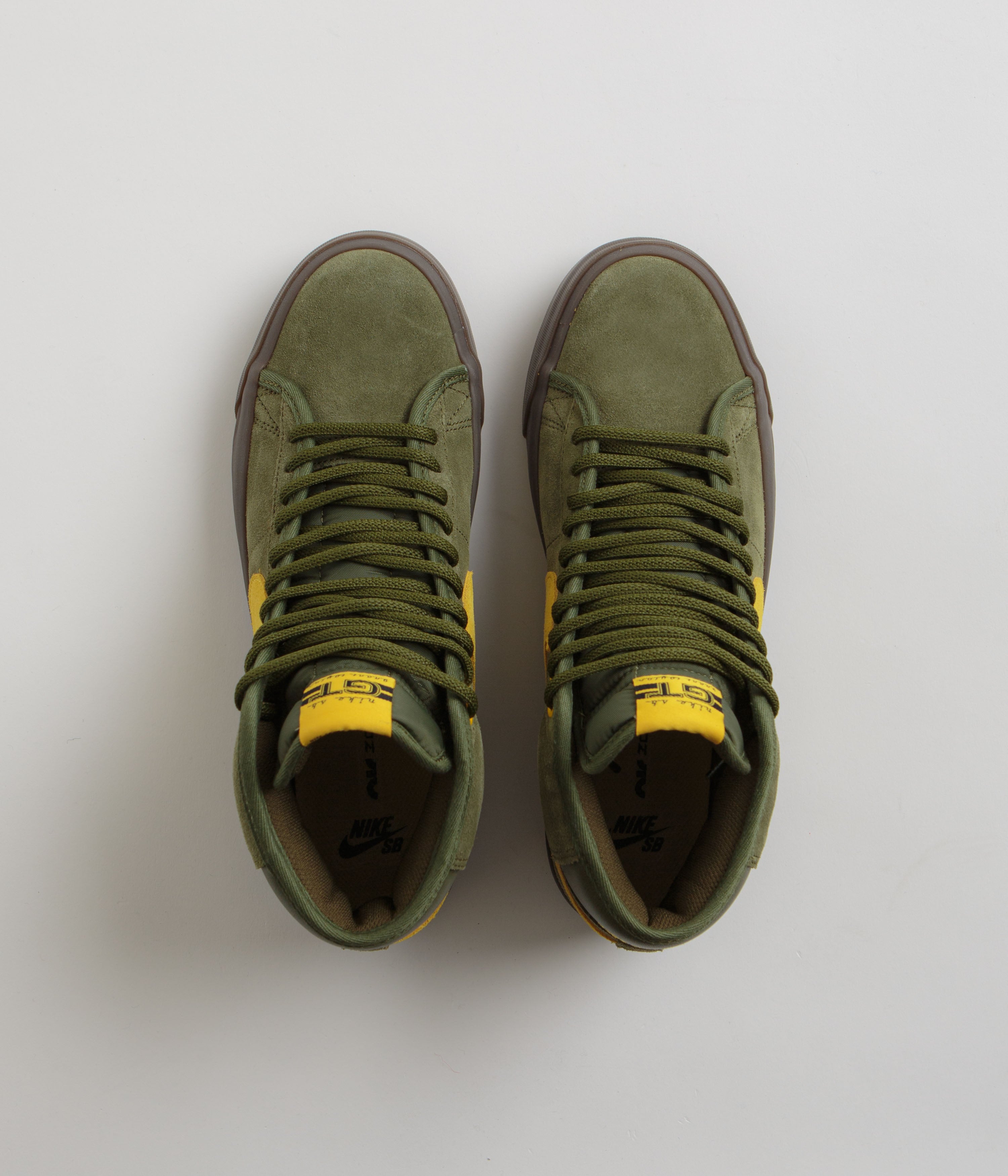 Nike SB x Antihero Blazer Mid Shoes - Rough Green / Amarillo - Rough G | Flatspot