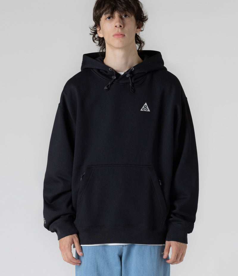 Nike ACG Tuff Fleece Hoodie - Black / Summit White / Summit White ...
