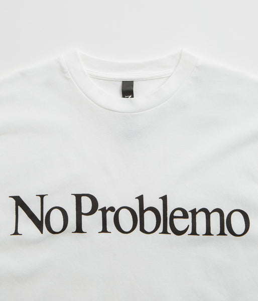 No Problemo Logo T-Shirt - White | Flatspot