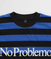 No Problemo Striped T-Shirt - Black Multi | Flatspot
