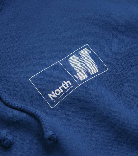 North N Logo Hoodie - Royal Blue / White | flatspot