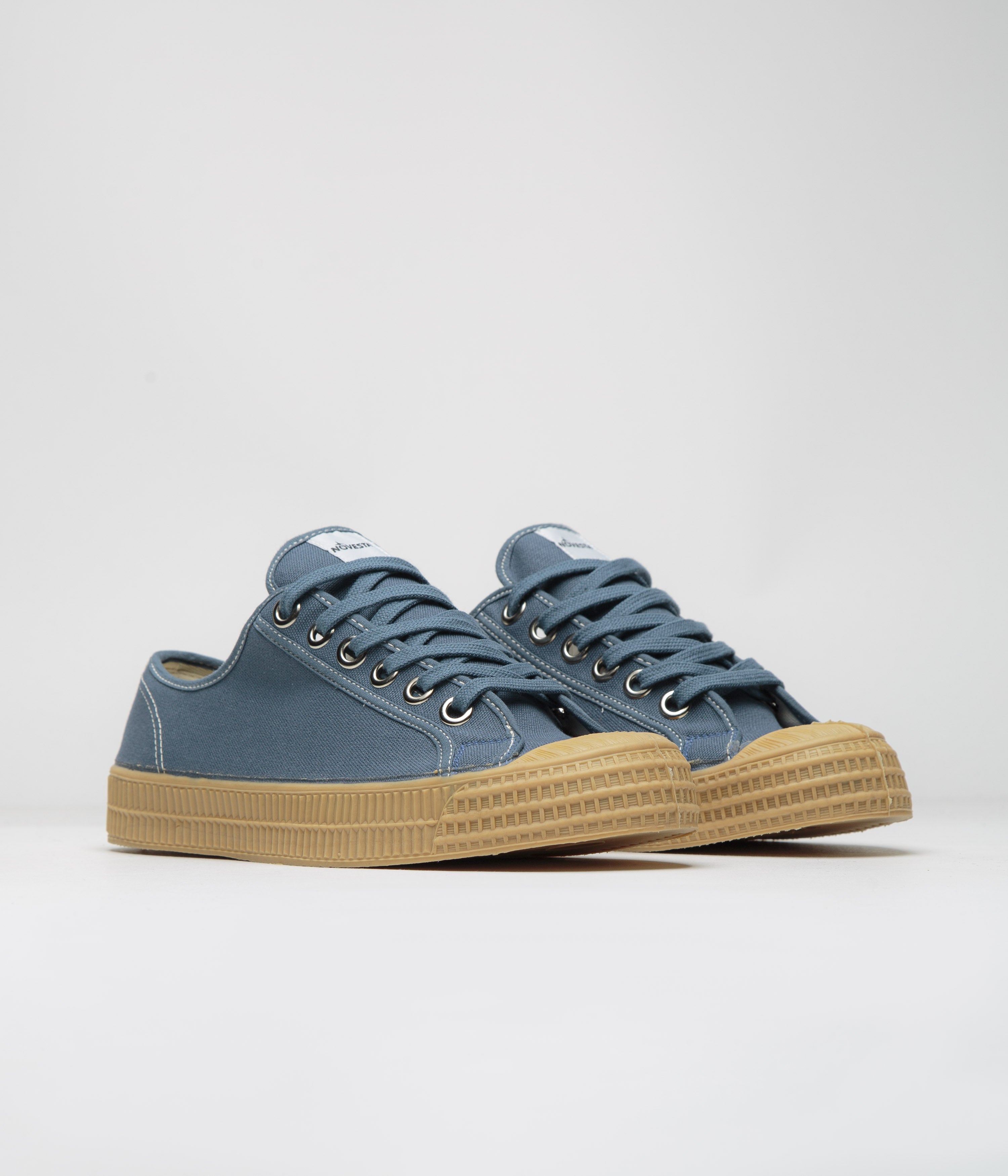 Novesta Star Master Contrast Stitch Shoes - 9F Blue | Flatspot
