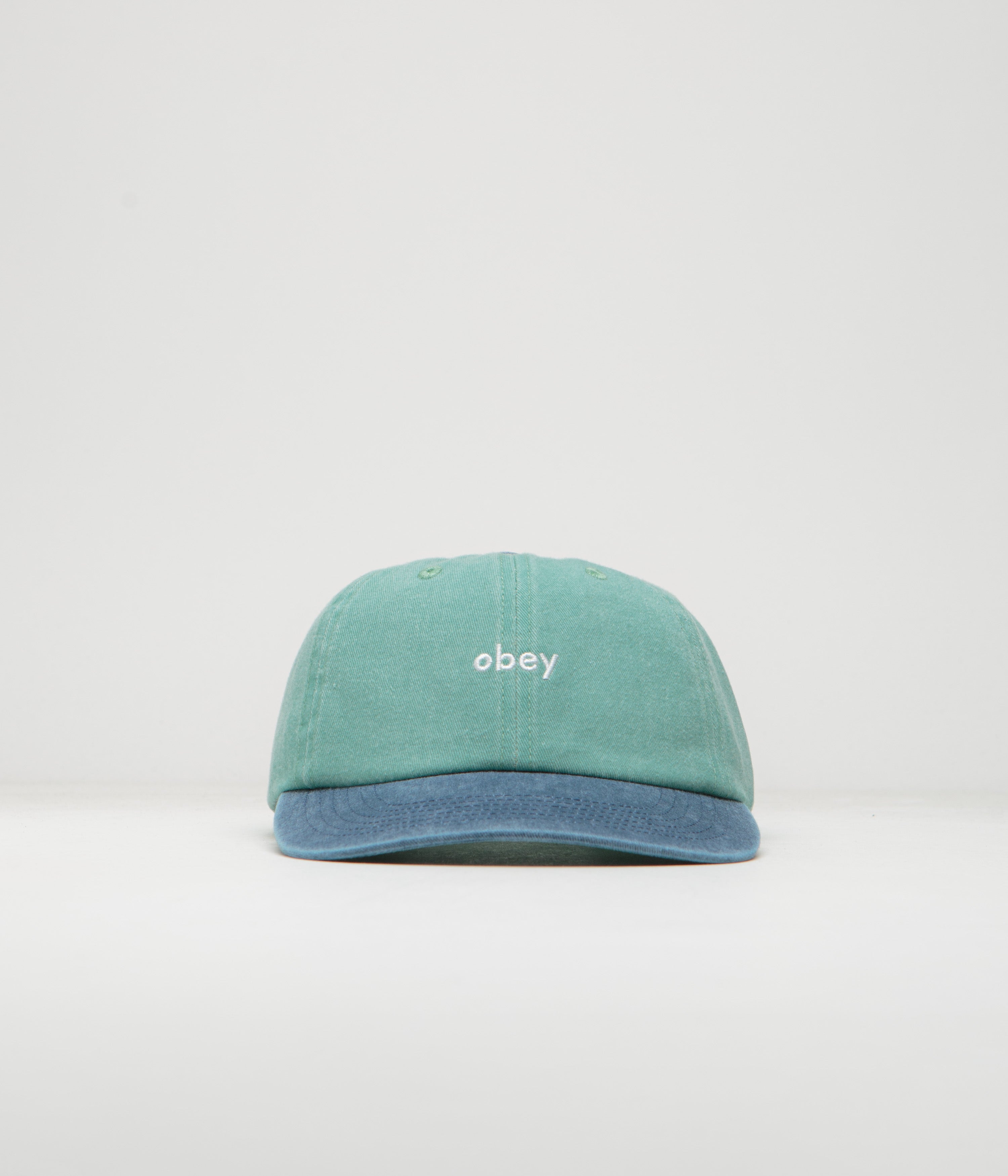 Obey 2 Tone Lowercase Cap - Pigment Surf Spray | Flatspot