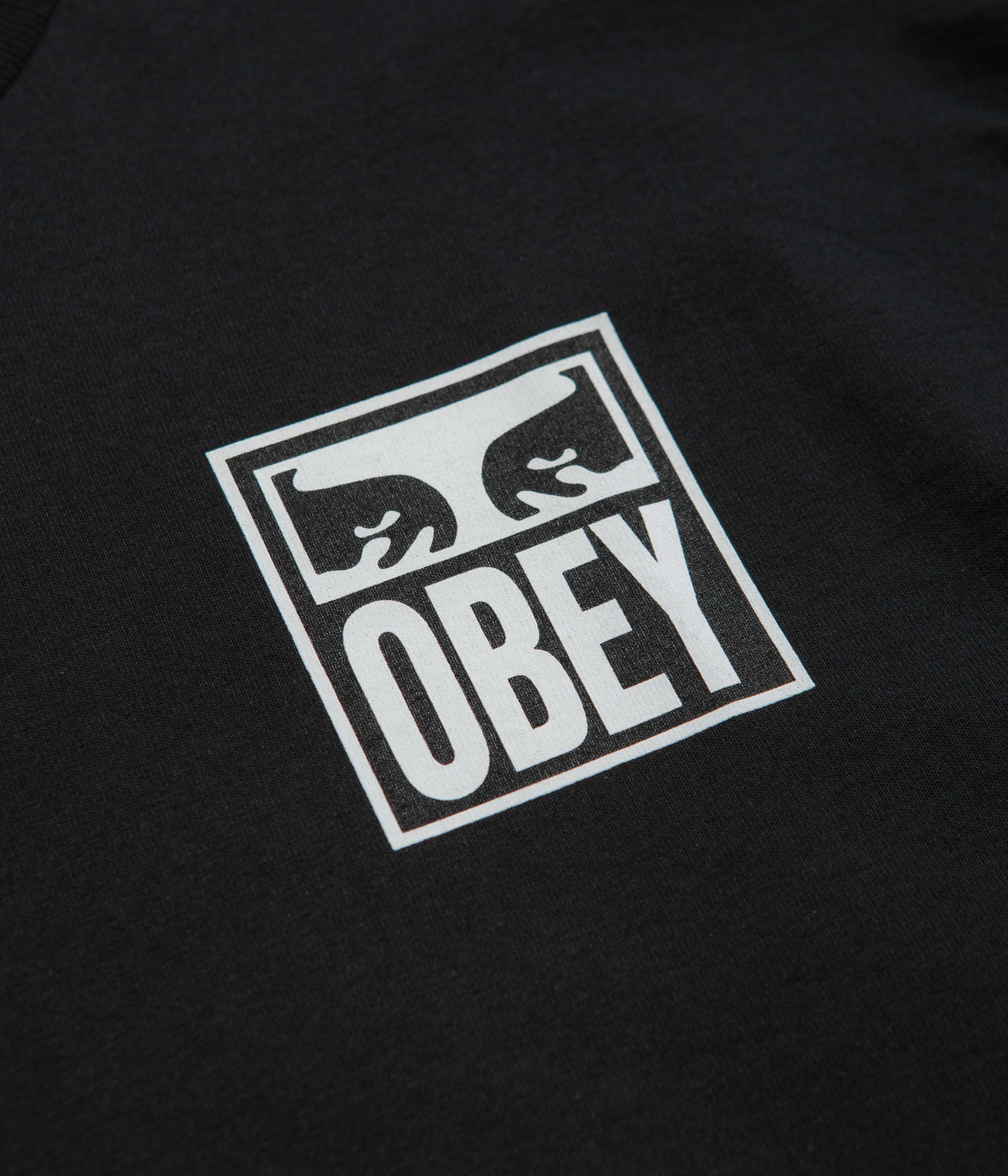 Obey Eyes Icon 2 T-Shirt - Black | Flatspot