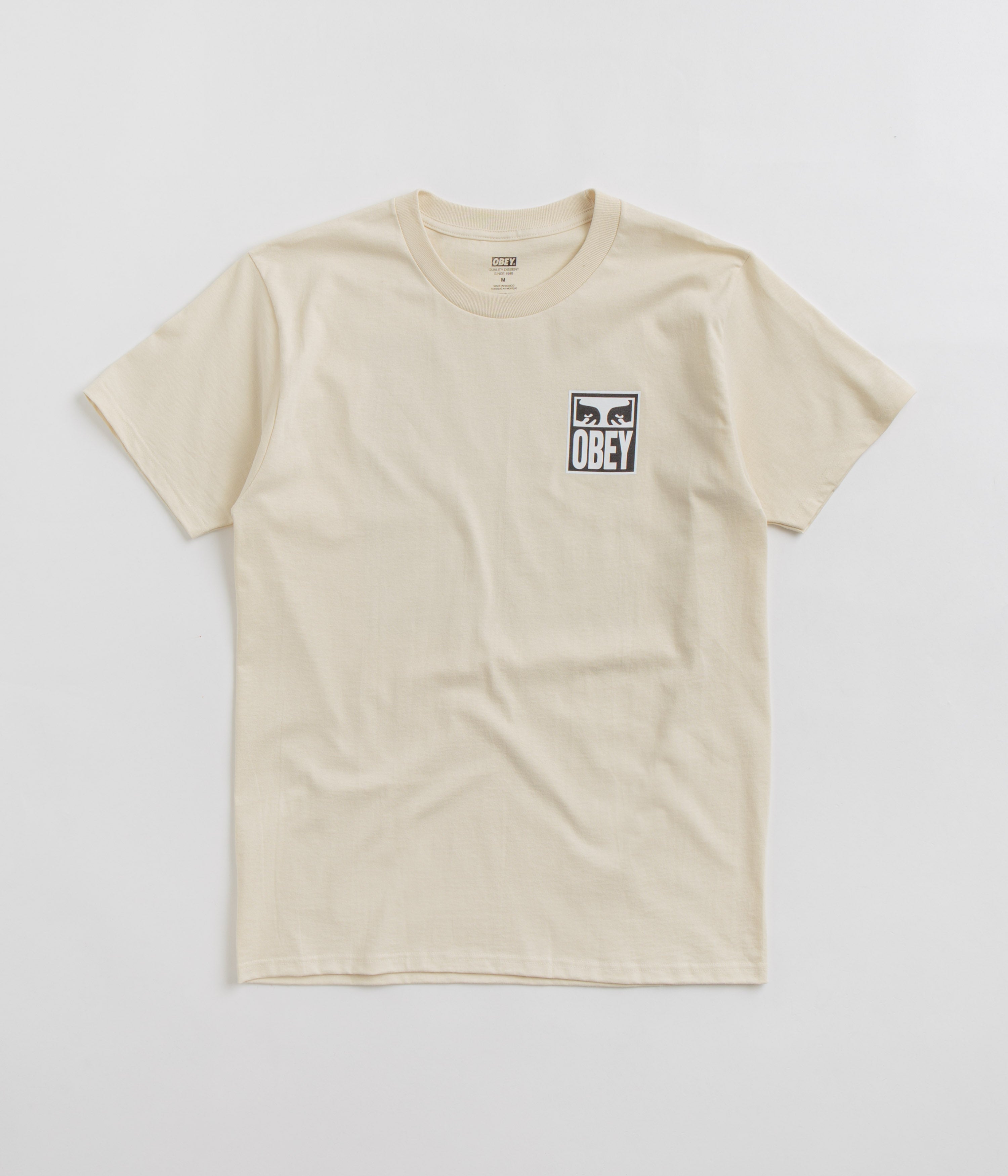 Obey Eyes Icon 2 T-Shirt - Cream | Flatspot