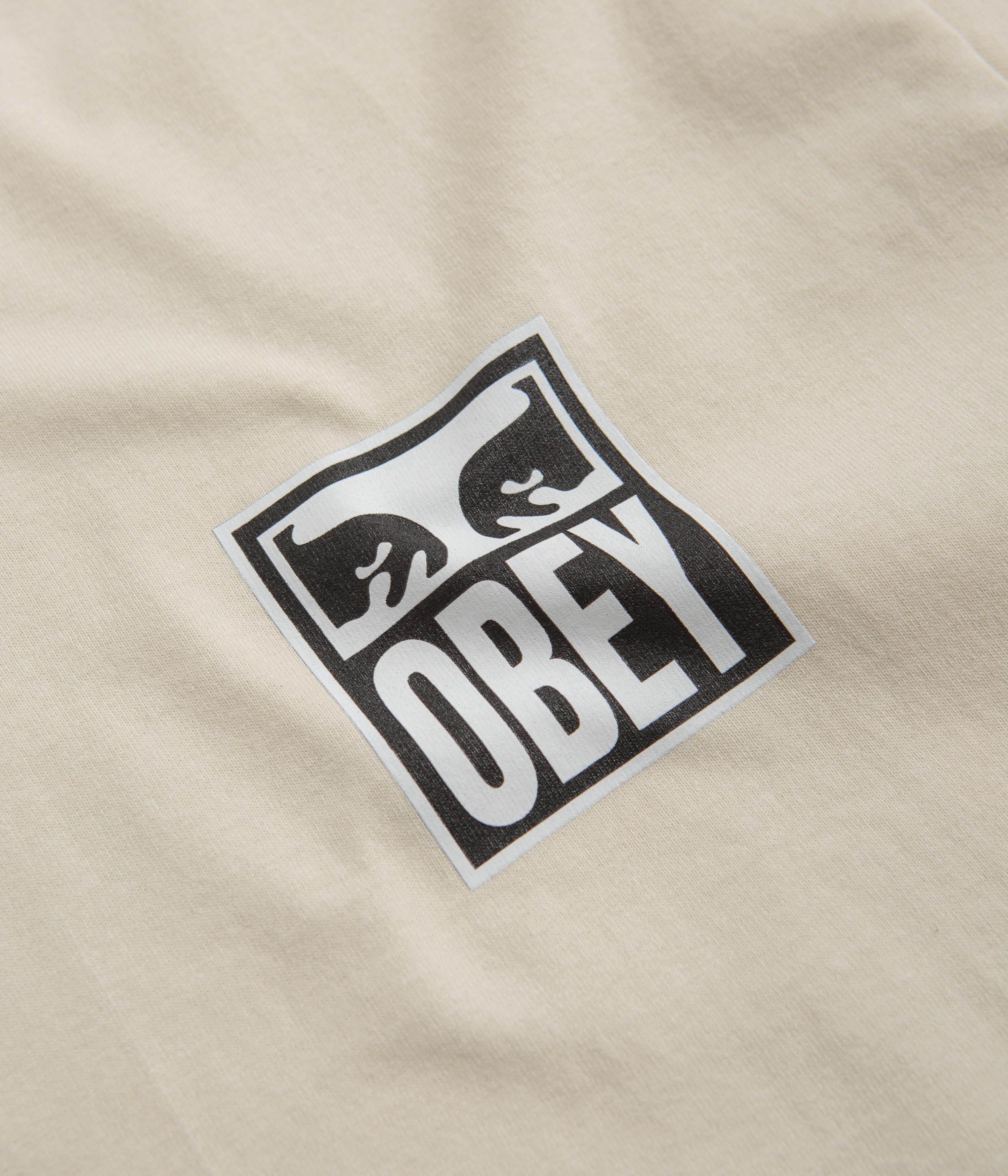 Obey Eyes Icon 2 T-Shirt - Cream | Flatspot