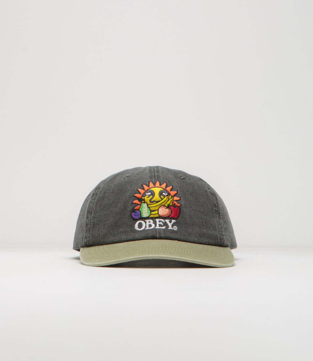 Obey Fruits Cap - Black Multi | Flatspot