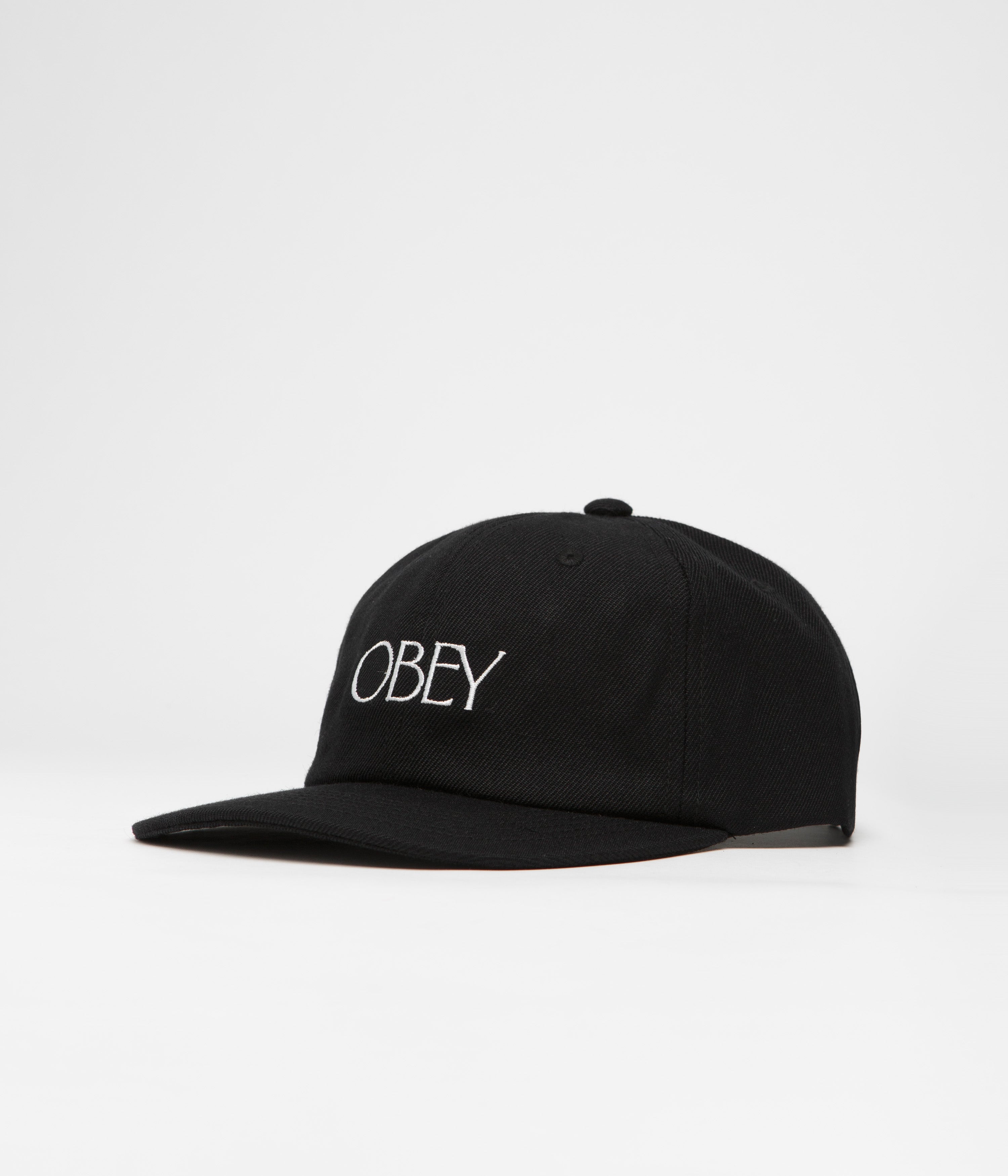 Obey Hedges Cap - Black | Flatspot