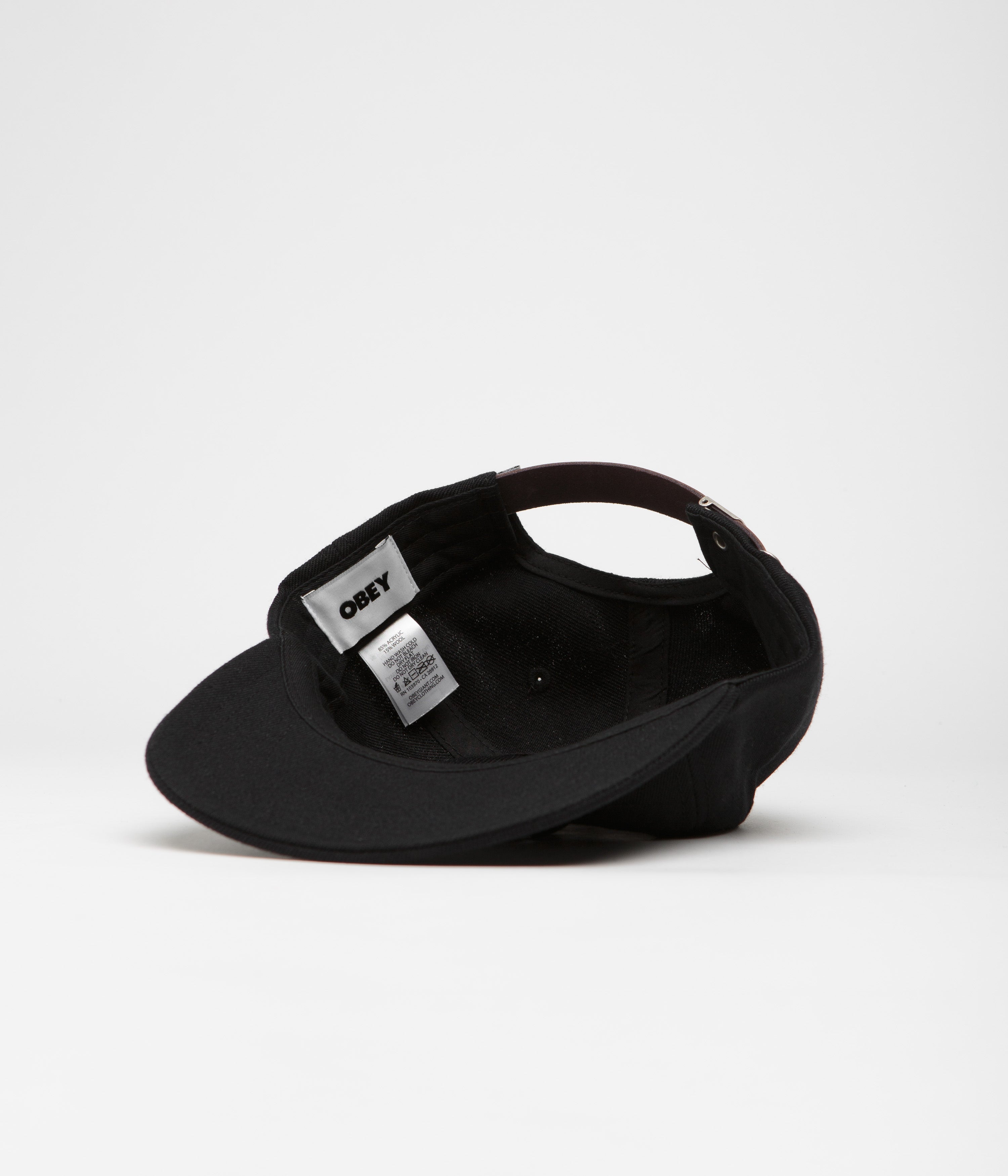 Obey Hedges Cap - Black | Flatspot