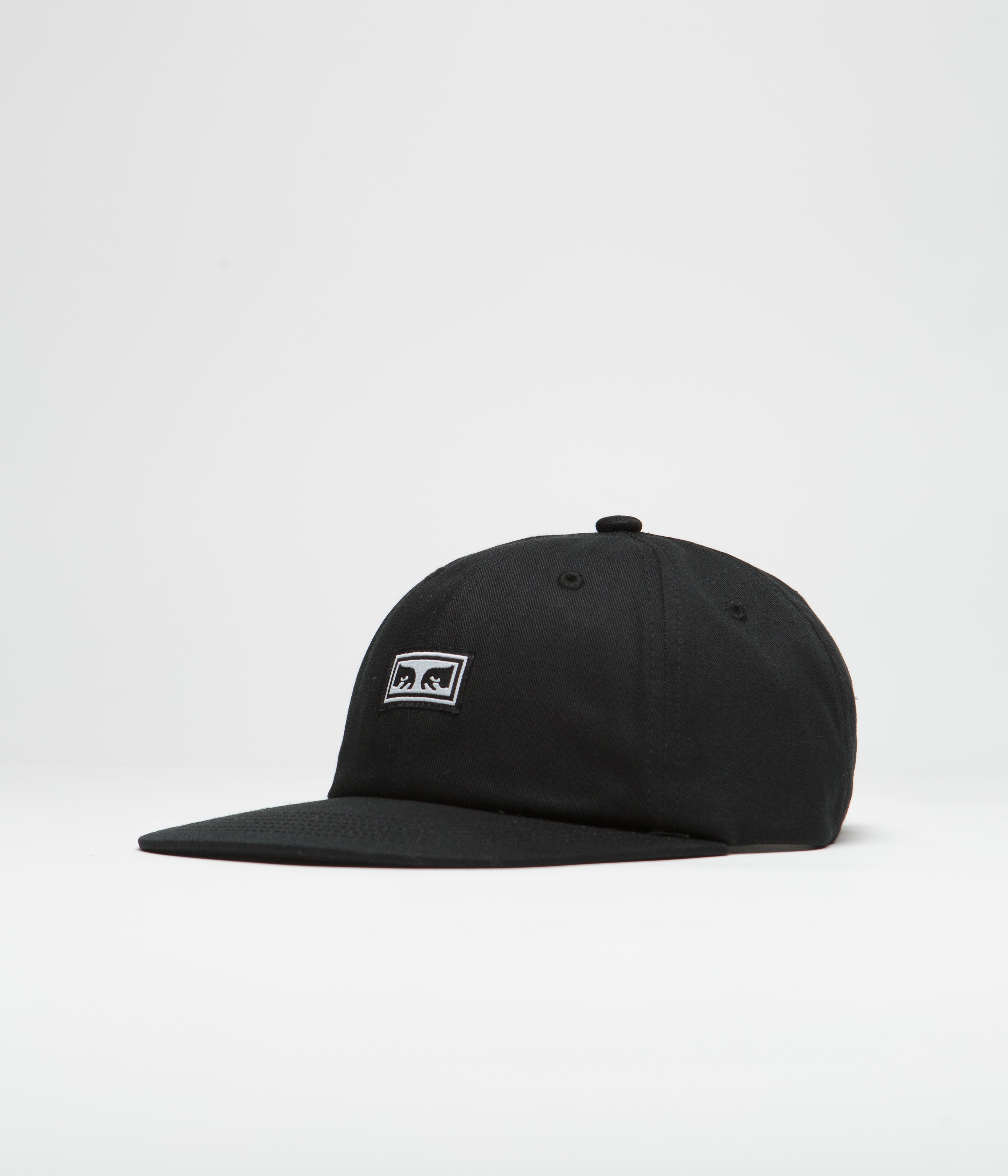 Obey Icon Eyes Cap - Black | Flatspot