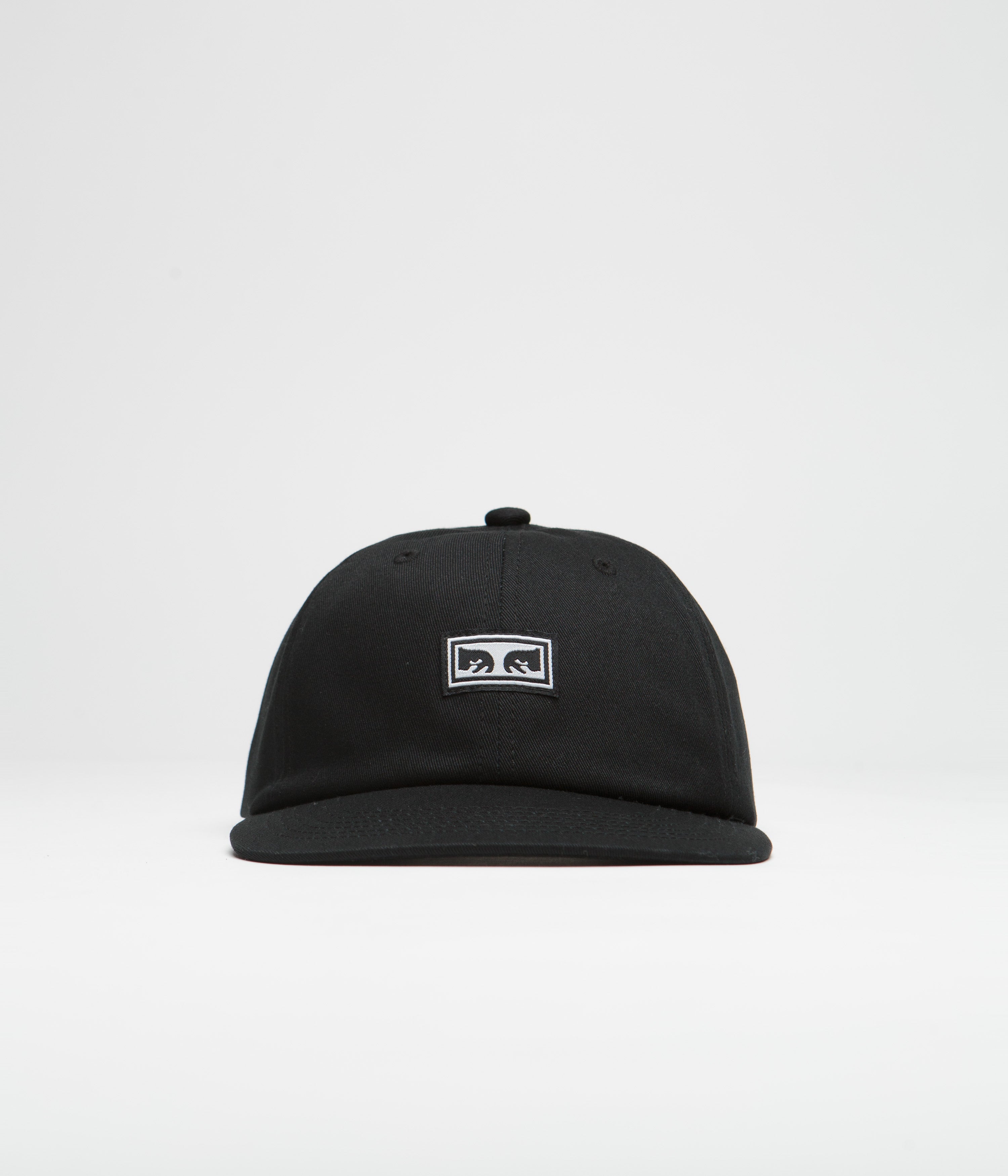 Obey Icon Eyes Cap - Black | Flatspot