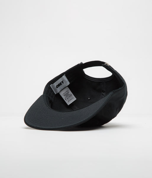 Obey Icon Patch Cap - Black | Flatspot