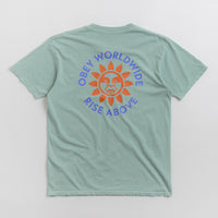 Obey Rise Above T-Shirt - Surf Spray | Flatspot