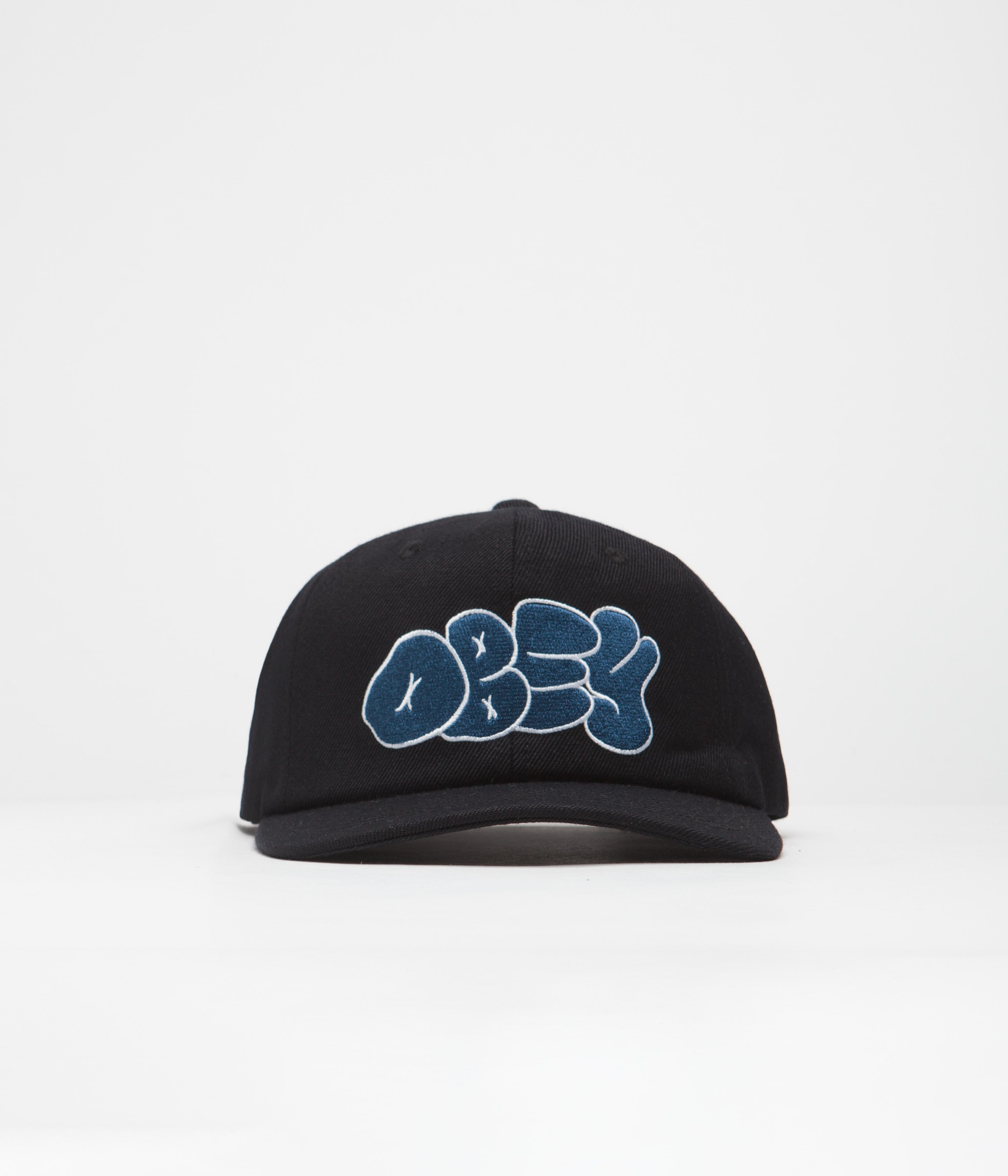 Obey Scribbles Cap - Black | Flatspot