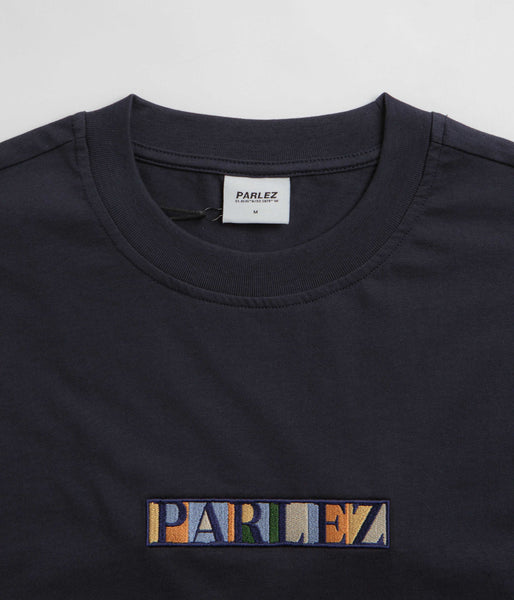 Parlez Cowan T-Shirt - Navy | Flatspot