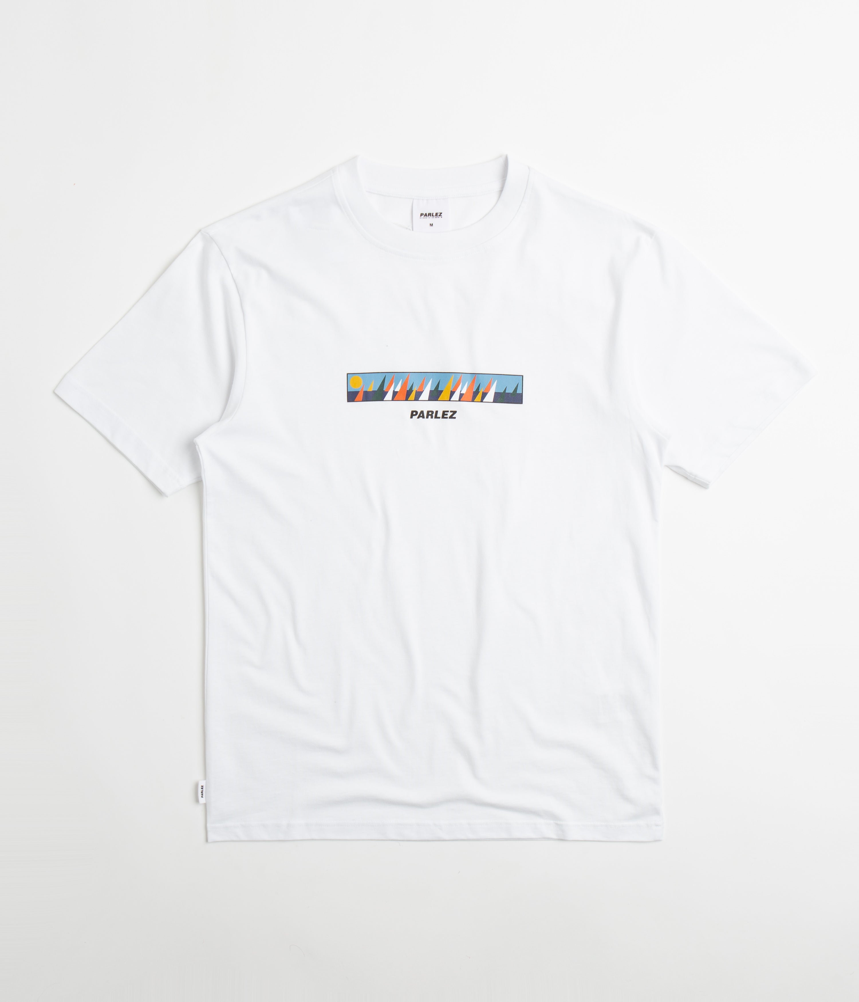 Parlez Cowes T-Shirt - White | Flatspot