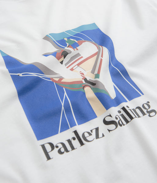 Parlez Helm T-Shirt - White | Flatspot
