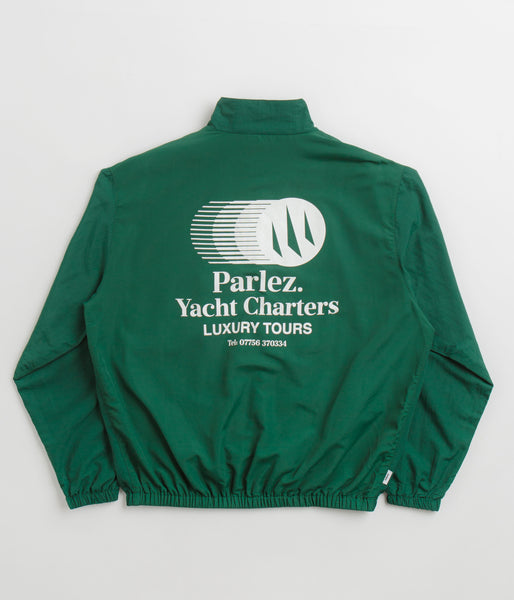 Parlez Myrtle Track Jacket - Deep Green | Flatspot