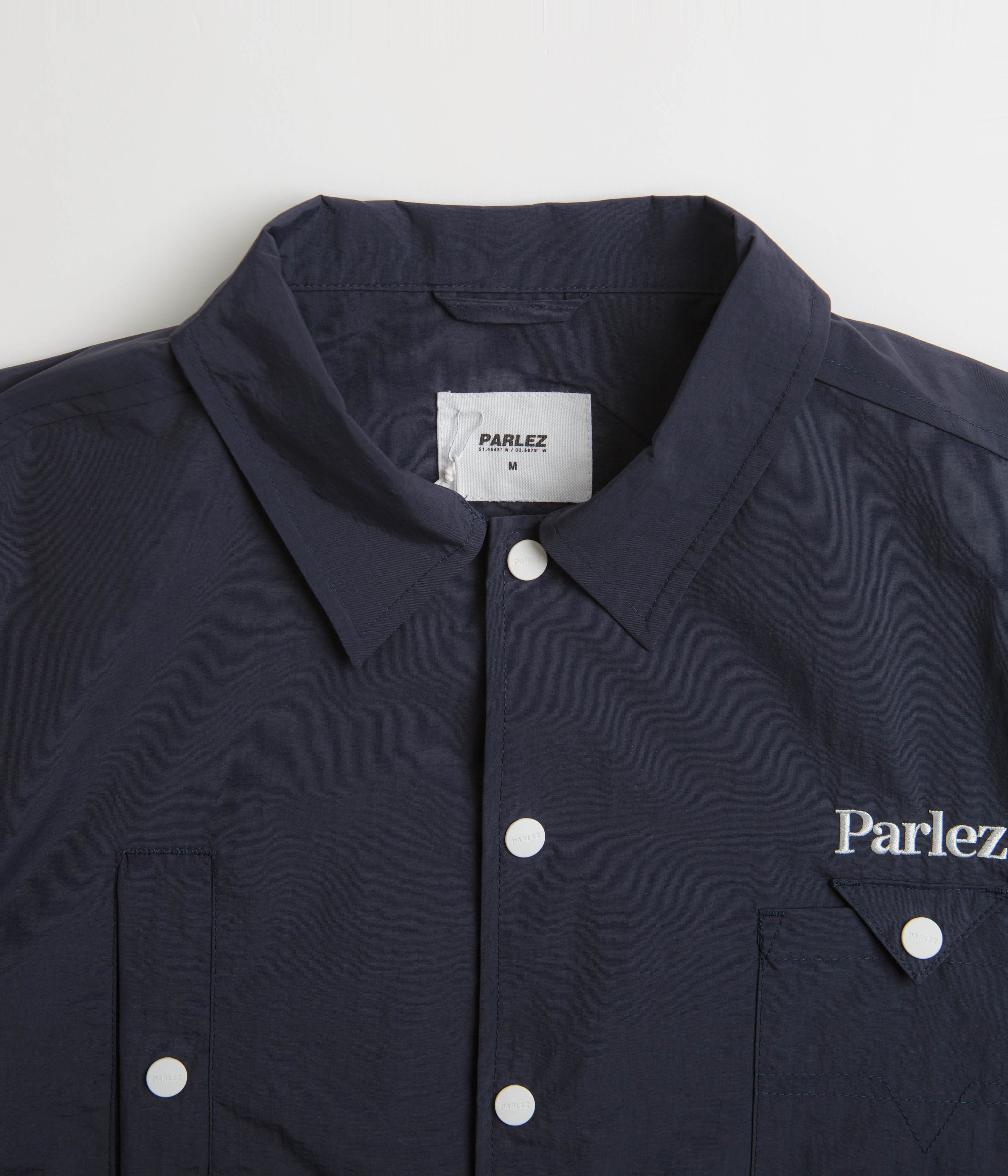 Parlez Plank Jacket - Navy | Flatspot