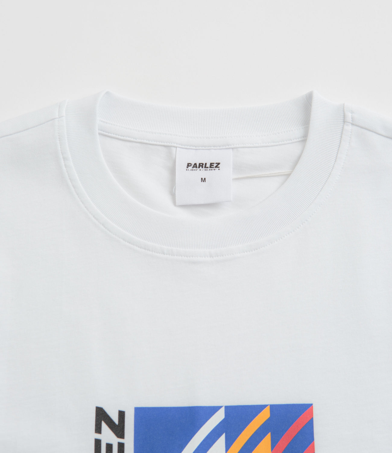 Parlez Range T-Shirt - White | Flatspot