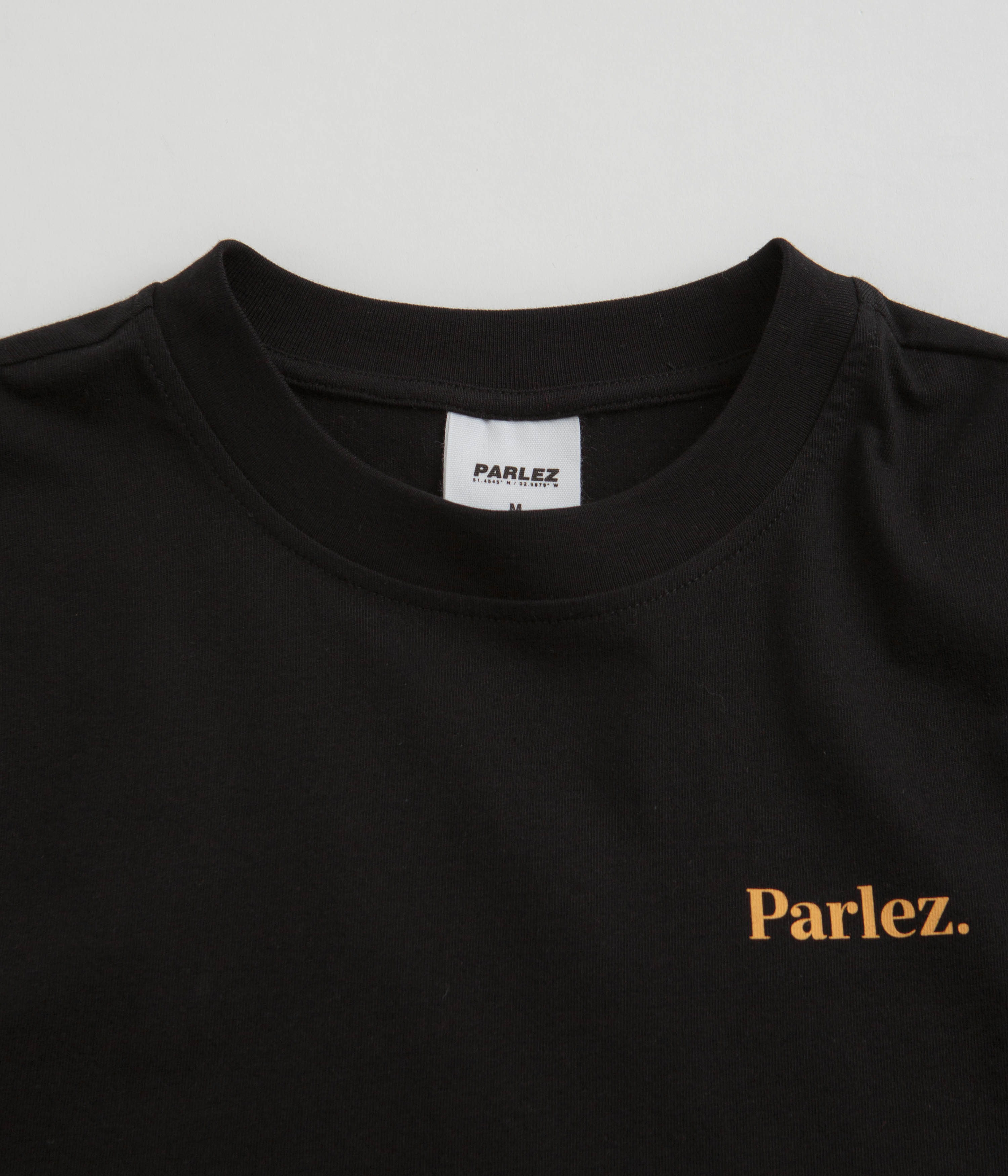 Parlez Reefer T-Shirt - Black | Flatspot