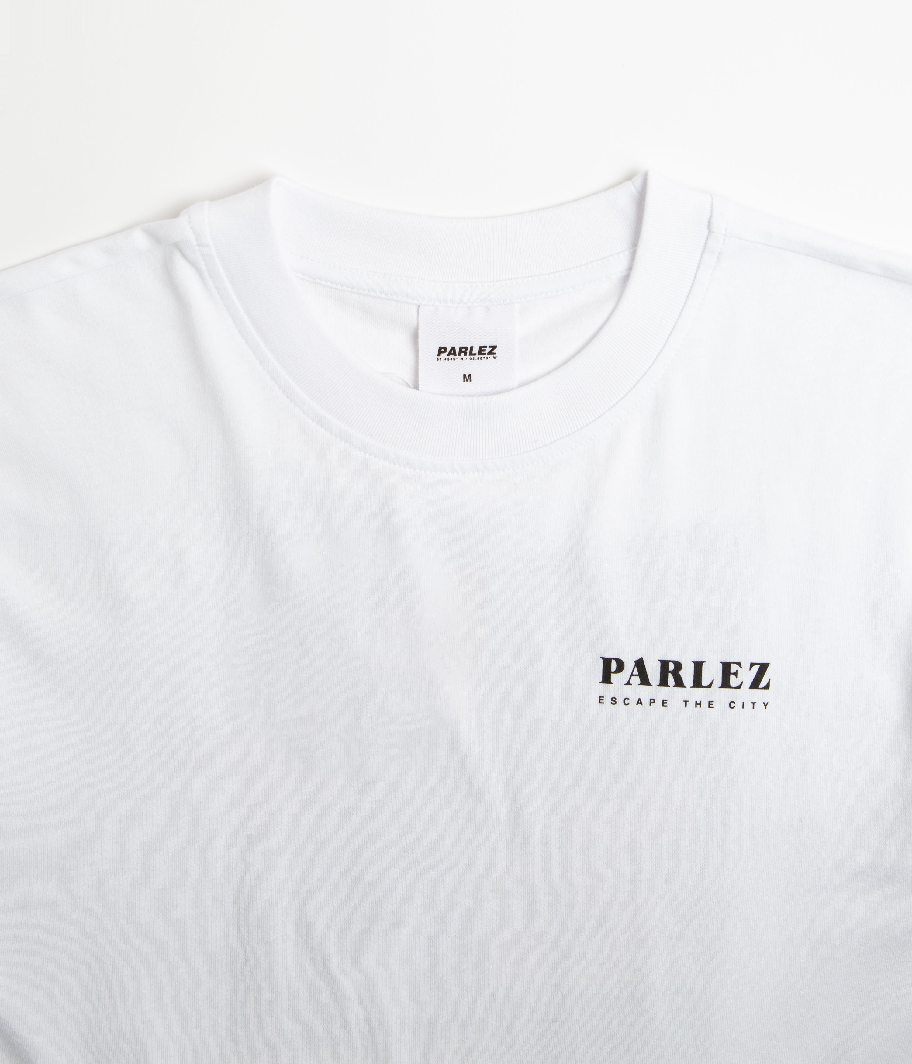 Parlez Rise T-Shirt - White | Flatspot
