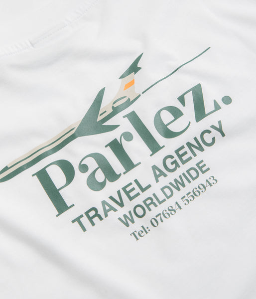 Parlez Rotan Worldwide T-Shirt - White | flatspot