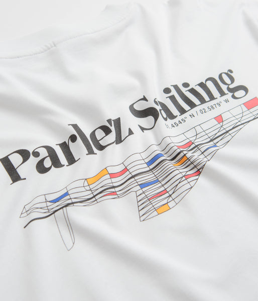 Parlez Sloop T-Shirt - White | flatspot