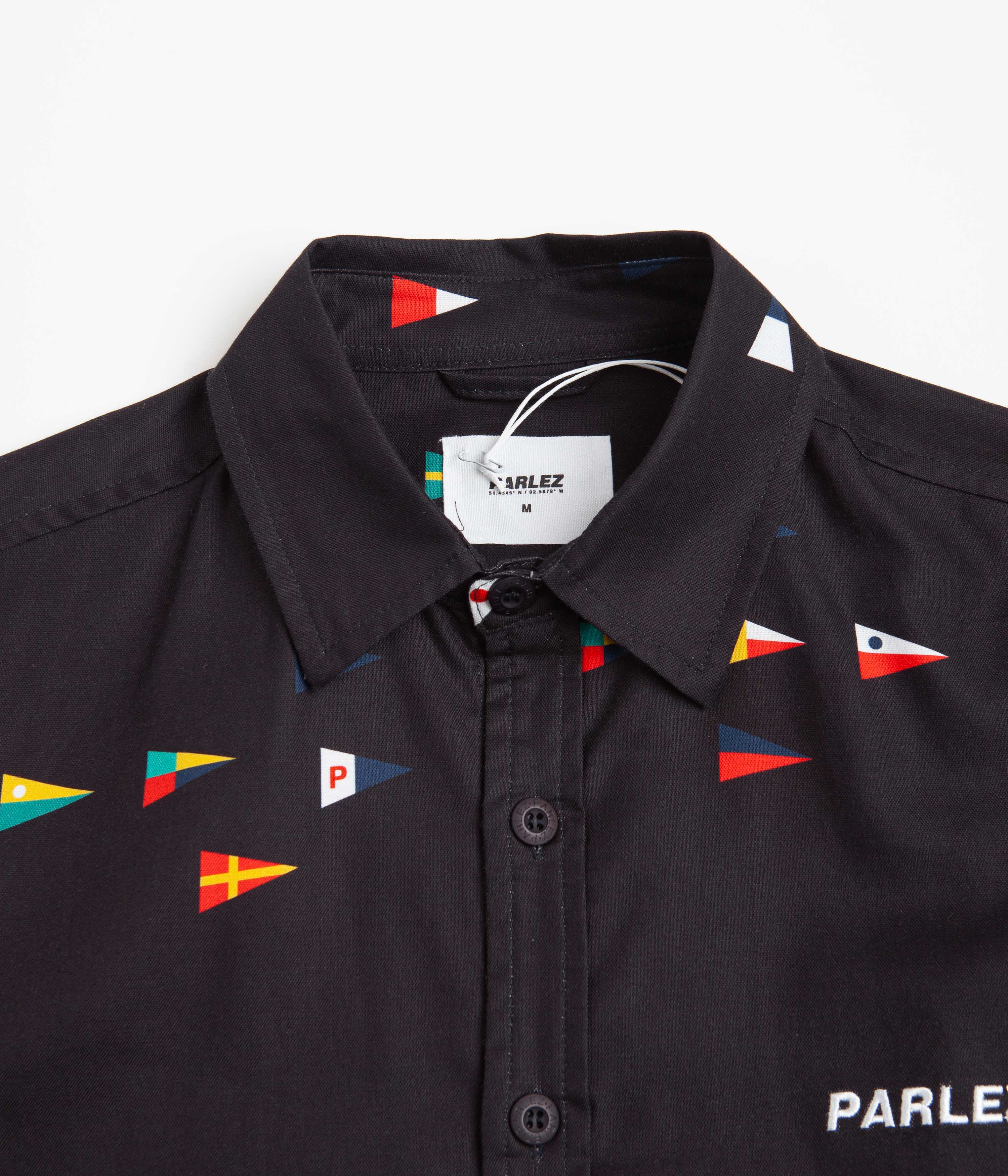 Parlez Topaz Shirt - Navy | Flatspot