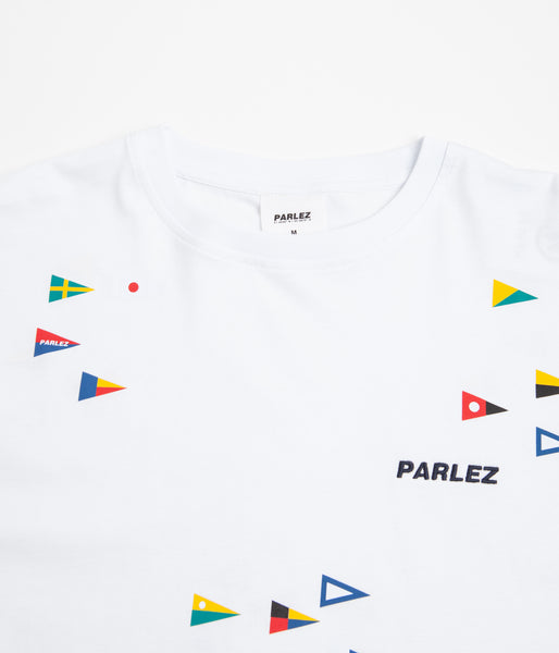 Parlez Topaz Oversized T-Shirt - White | Flatspot