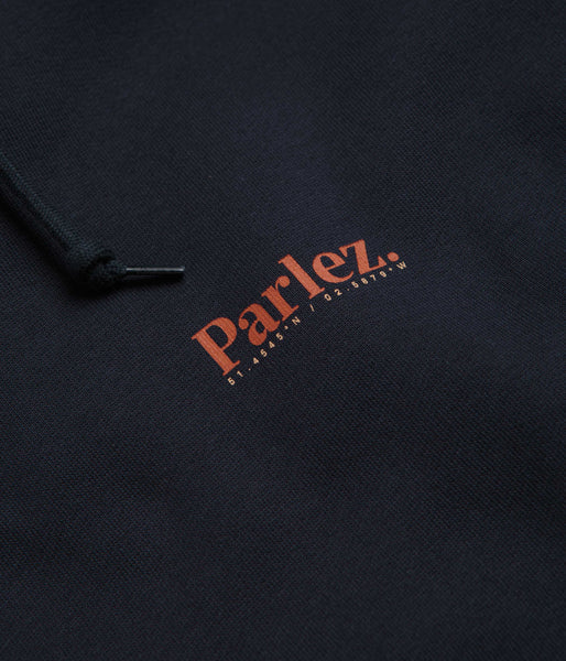 Parlez Uintah Hoodie - Navy | flatspot