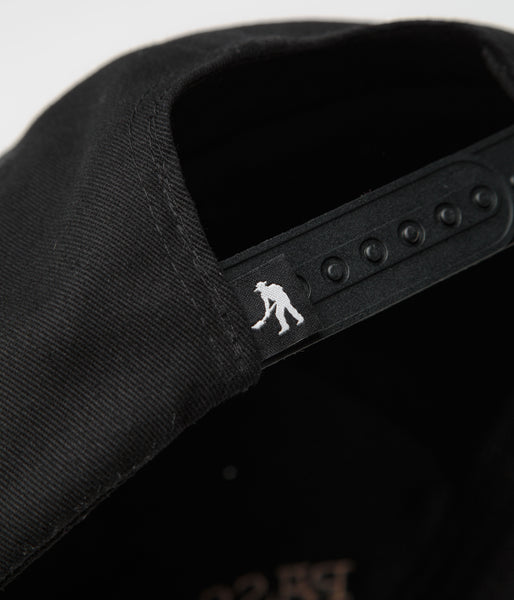 Pass Port Bloom Workers Cap - Black | Flatspot