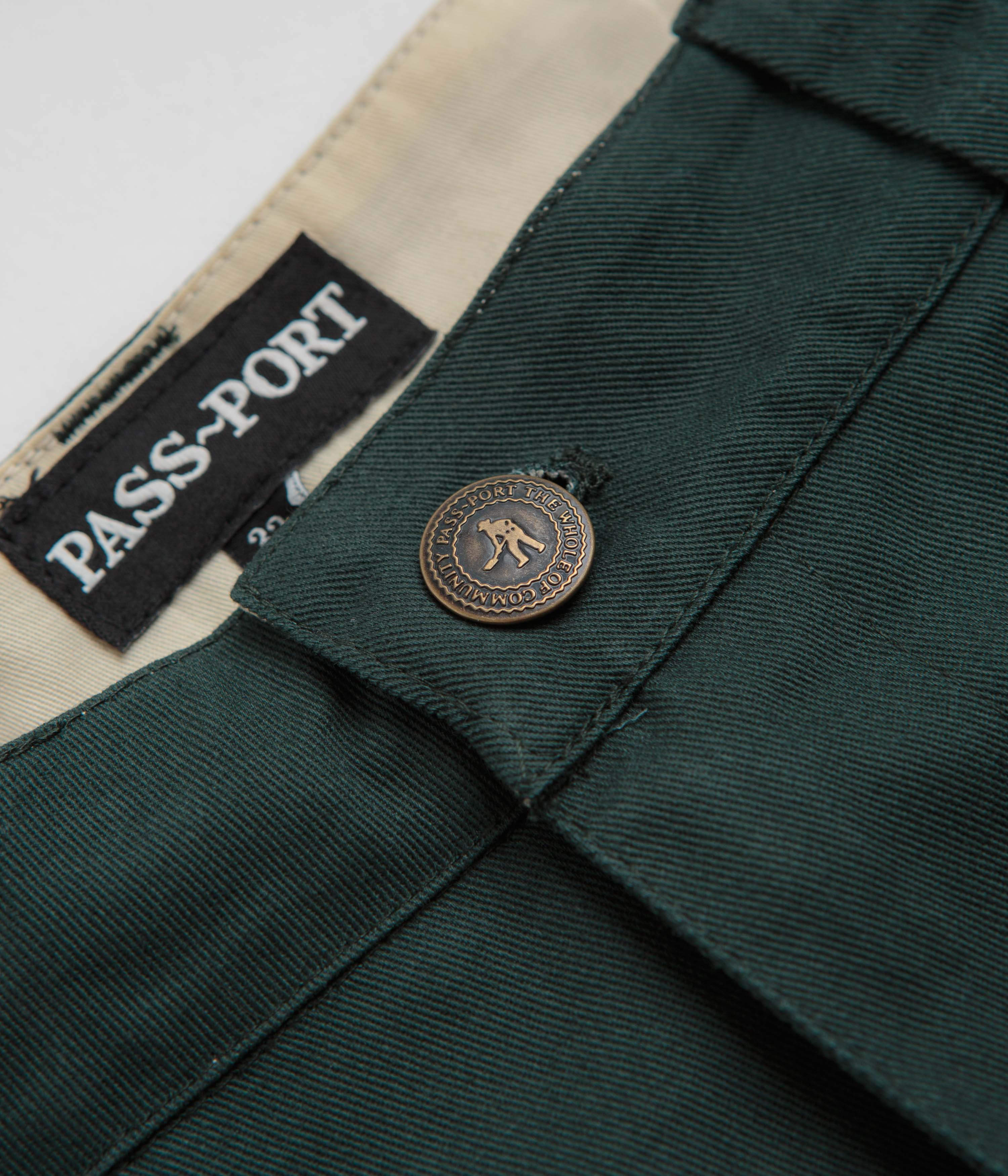 Pass Port Leagues Club Striped Pants - Dark Teal / Black | Flatspot