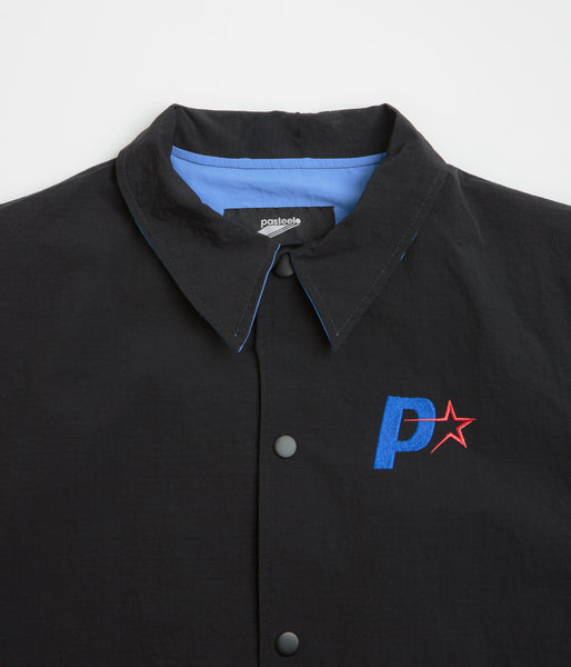 Pasteelo P Steelo Coach Jacket - Black | Flatspot