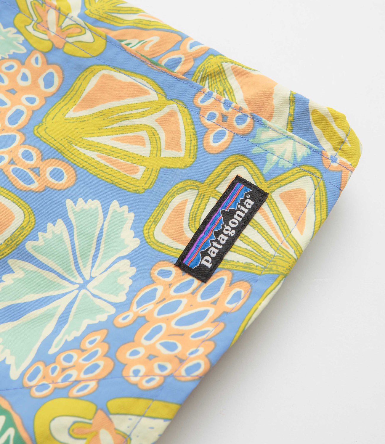 Patagonia Baggies 5" Shorts - Flourish: Abundant Blue | flatspot