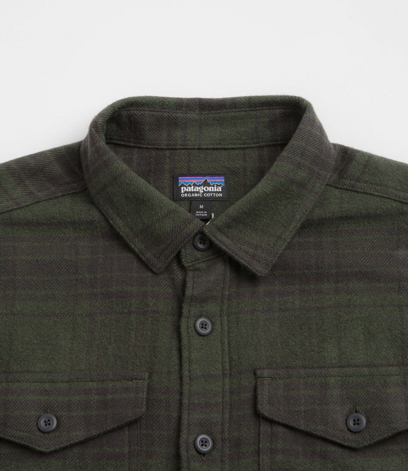 Patagonia Fjord Flannel Shirt - Cascade: Basin Green | Flatspot
