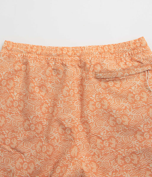 Patagonia Hydropeak Volley 16" Shorts - Mountain Breeze: Sunset Orange ...