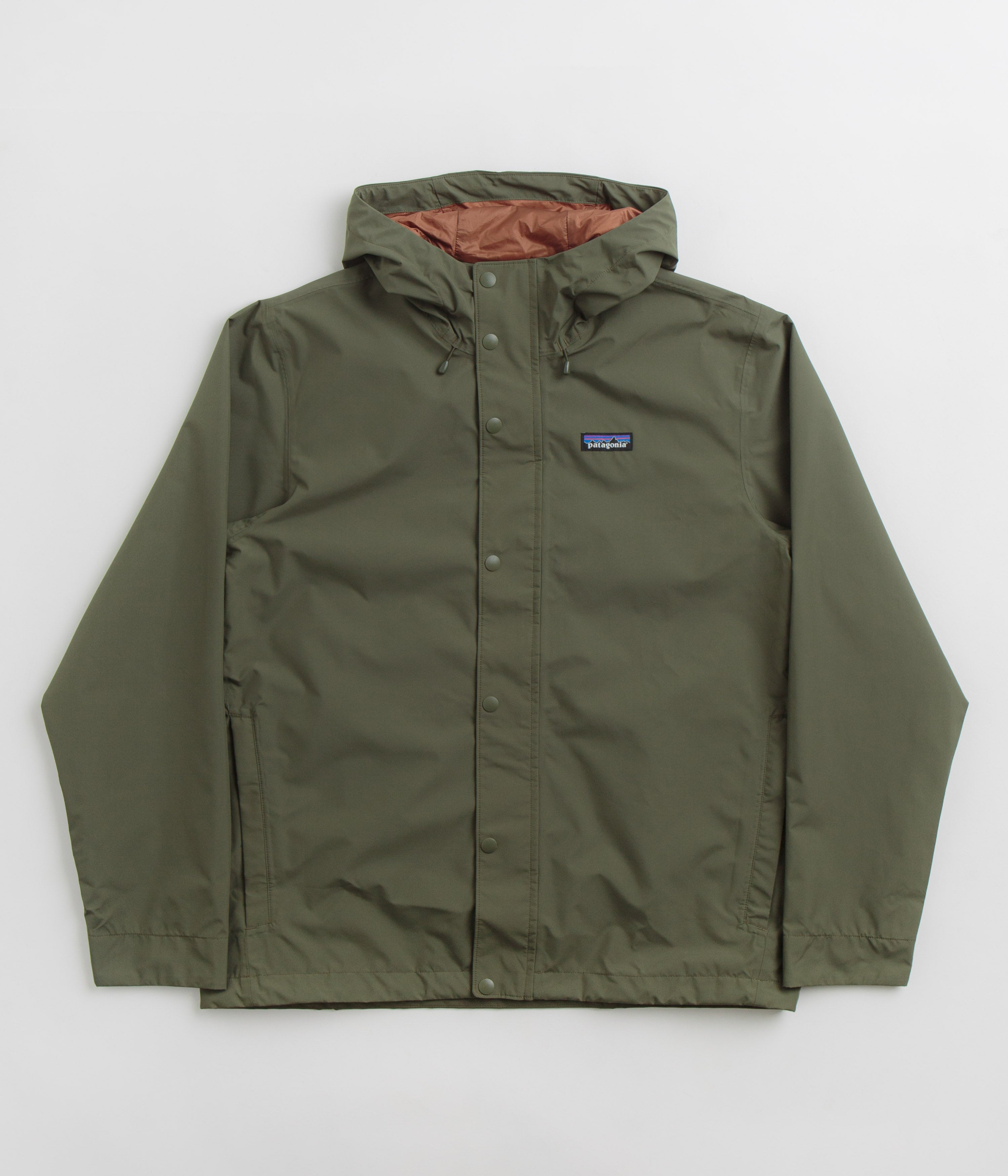 Patagonia Jackson Glacier Rain Jacket - Basin Green | Flatspot