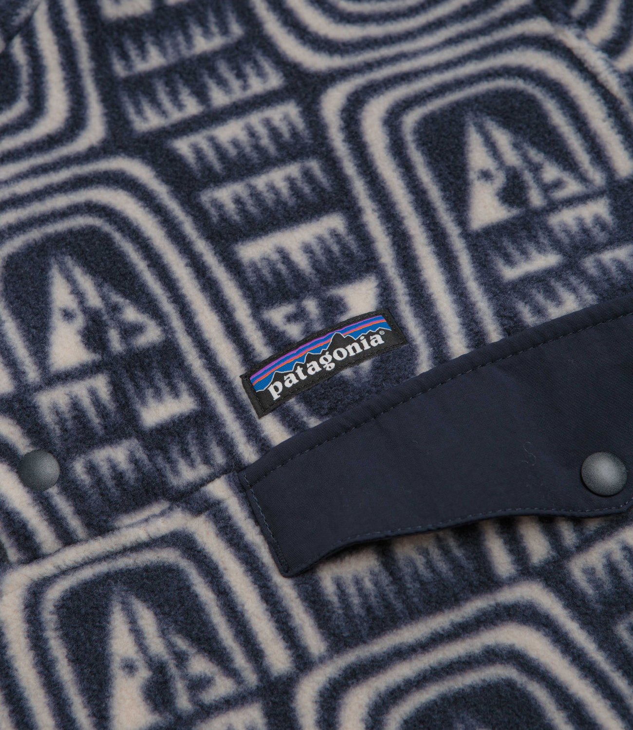 Patagonia Lightweight Synchilla Snap-T Fleece - Flow: Sunken Blue ...