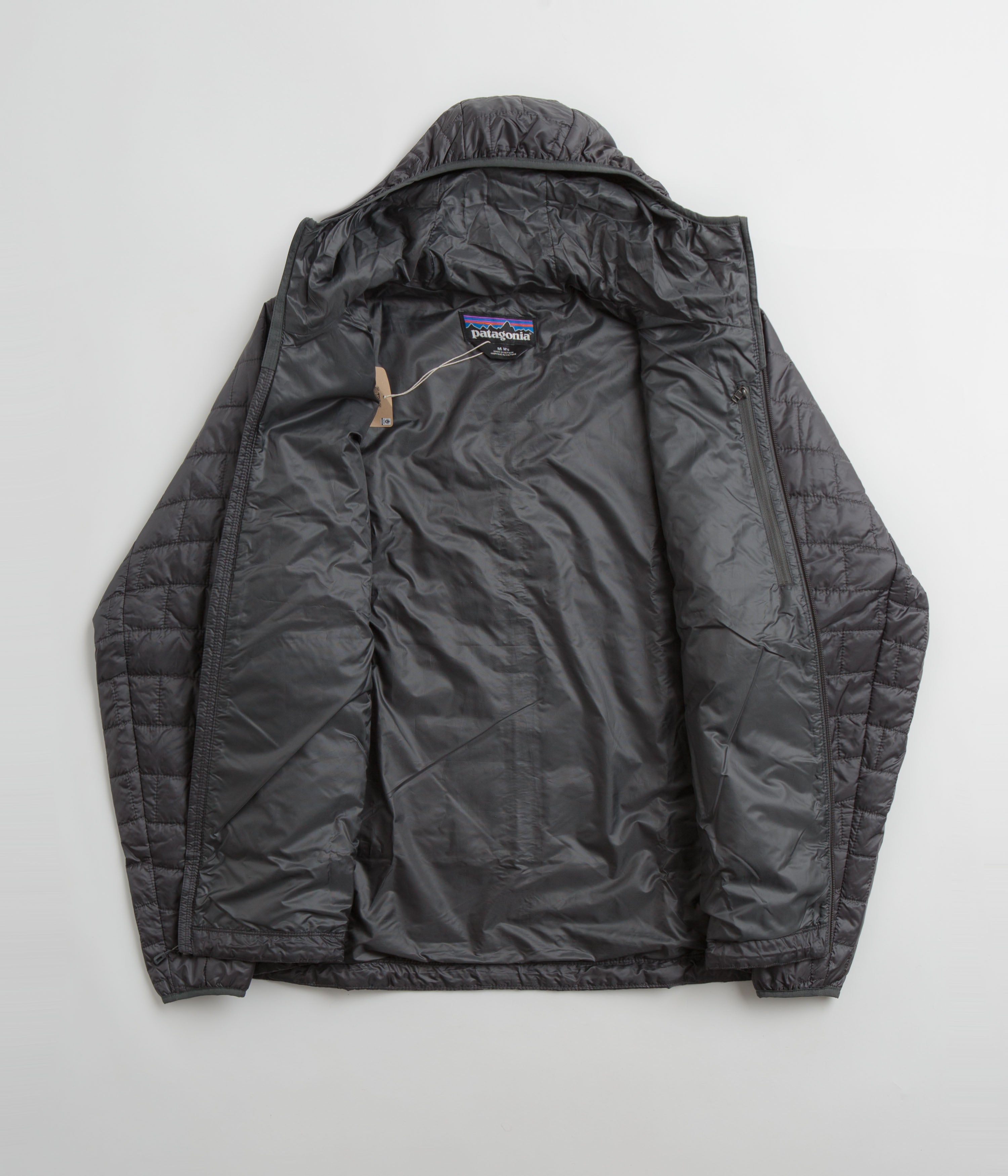 Patagonia Nano Puff Hooded Jacket - Forge Grey | Flatspot