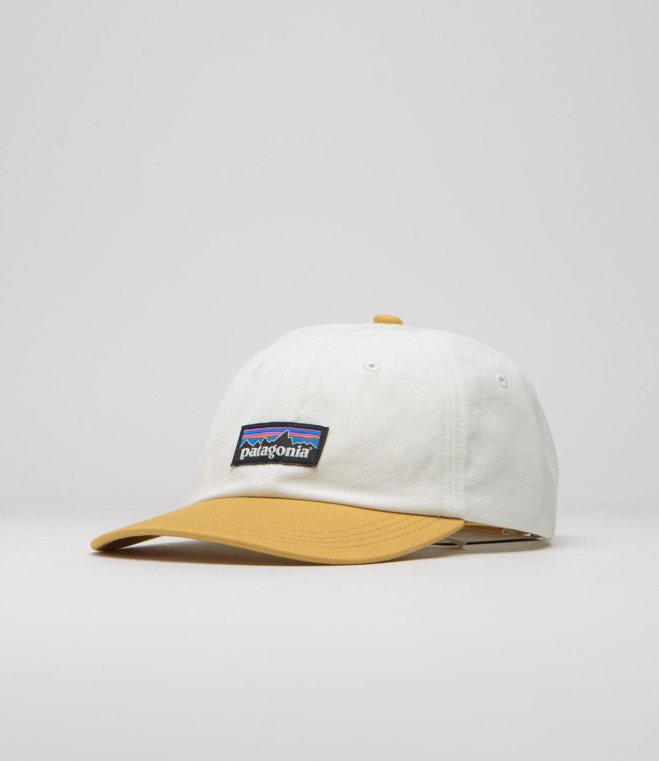 Patagonia P-6 Label Trad Cap - Birch White | Flatspot