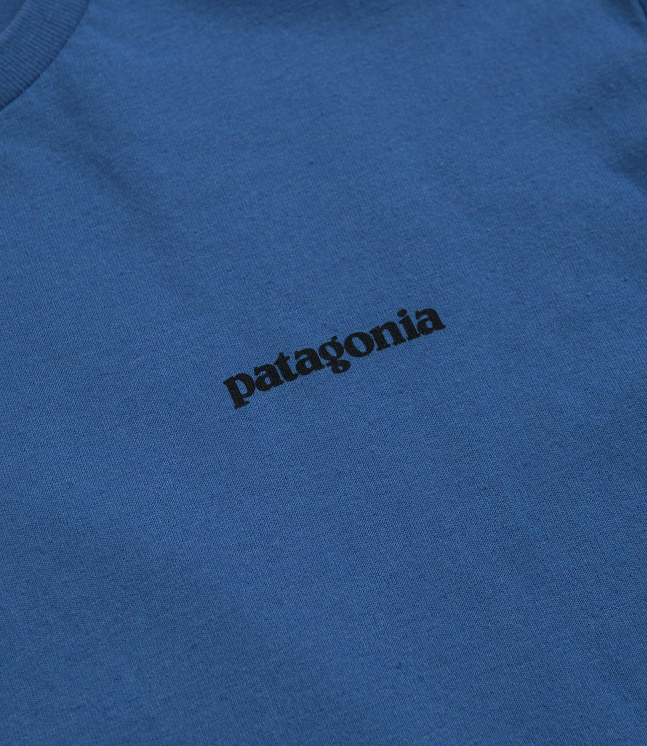 Patagonia P-6 Logo Responsibili-Tee T-Shirt - P-6 Outline: Vessel Blue ...