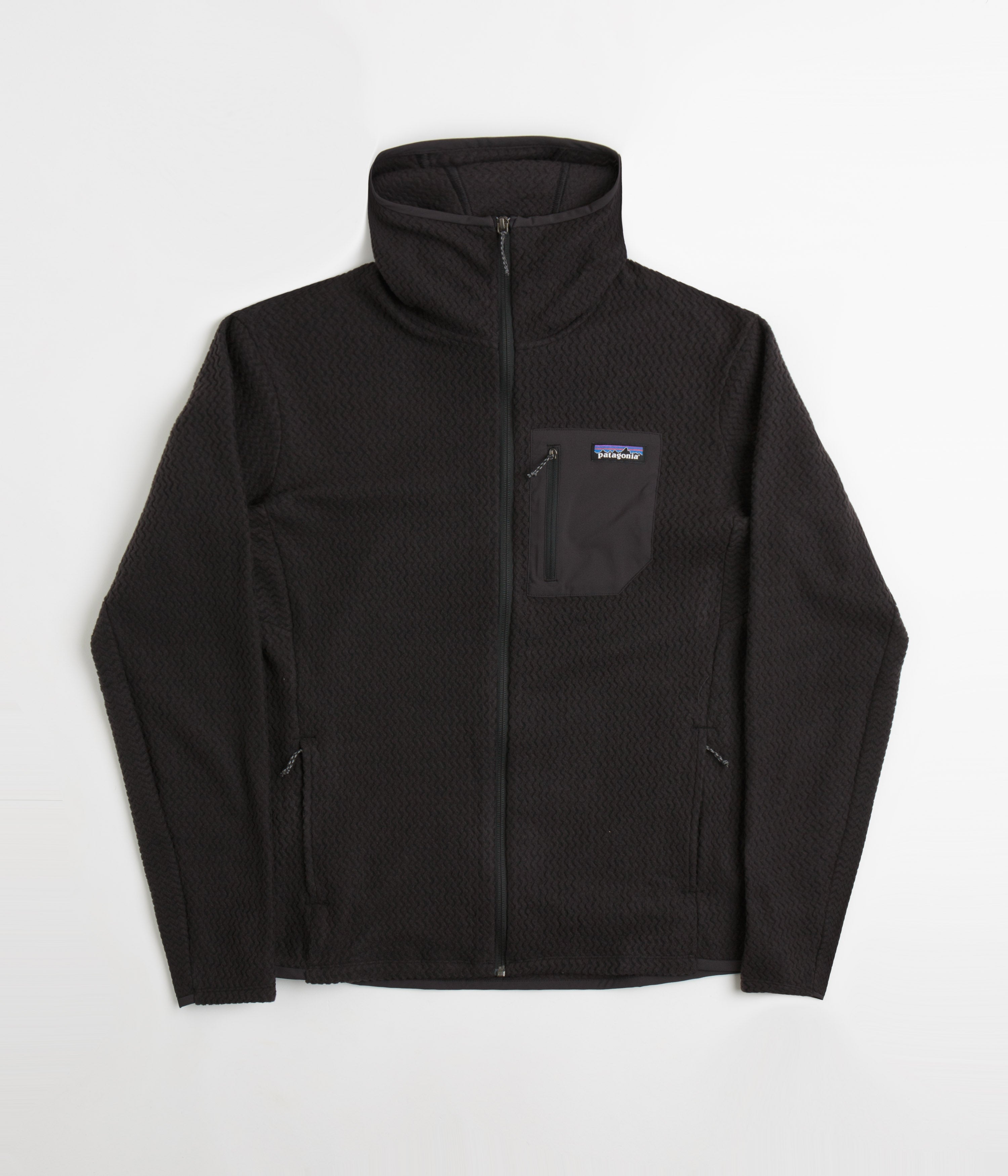 Patagonia R1 Air Full-Zip Hoodie - Black | Flatspot
