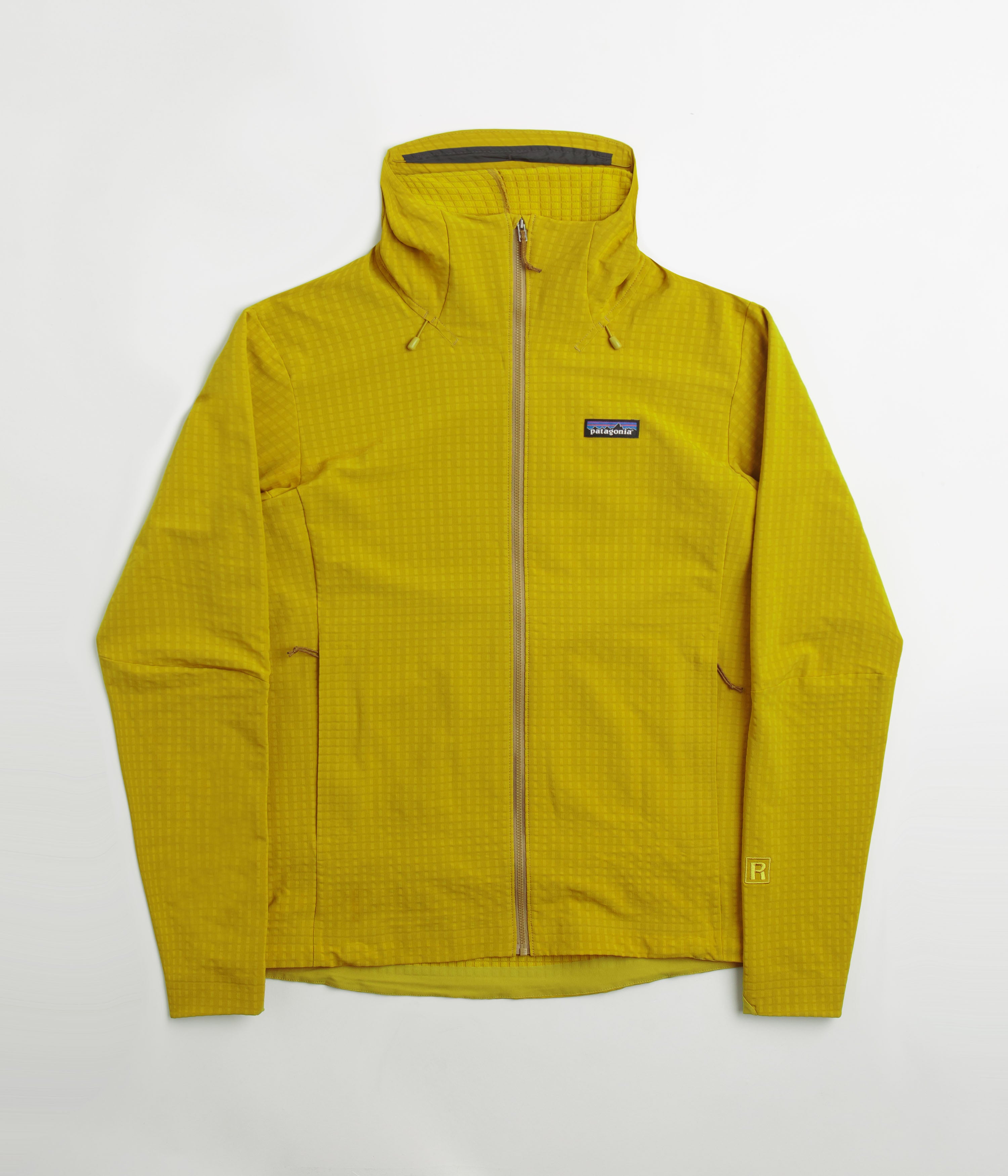 Patagonia R1 TechFace Hooded Jacket - Textile Green | Flatspot