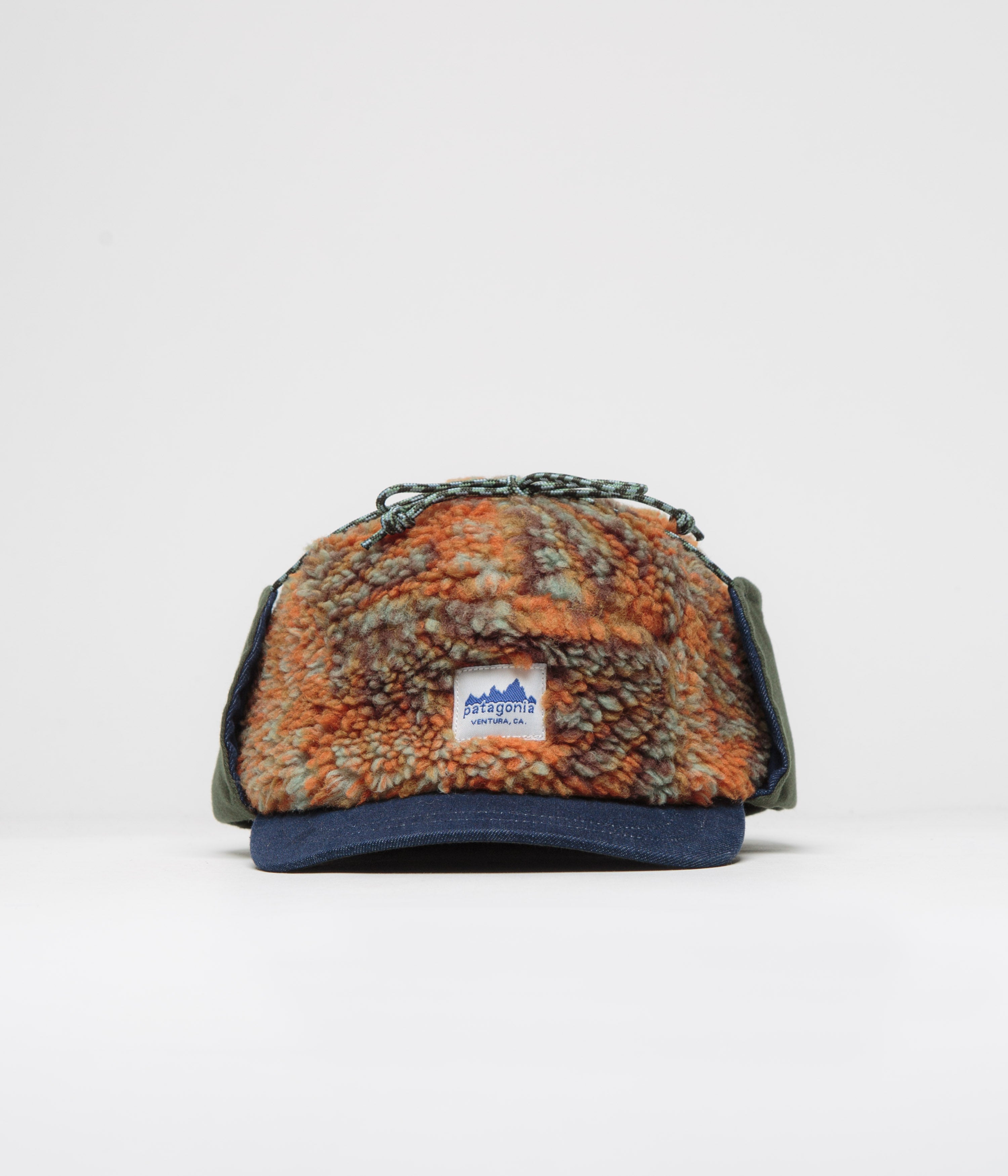 Patagonia Range Earflap Cap - Sun Wave: Raptor Brown | Flatspot