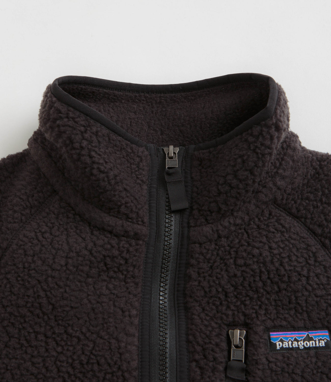 Patagonia Retro Pile Fleece Jacket - Black | flatspot