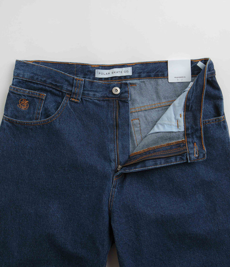 Polar 93 Denim Jeans - Dark Blue | Flatspot