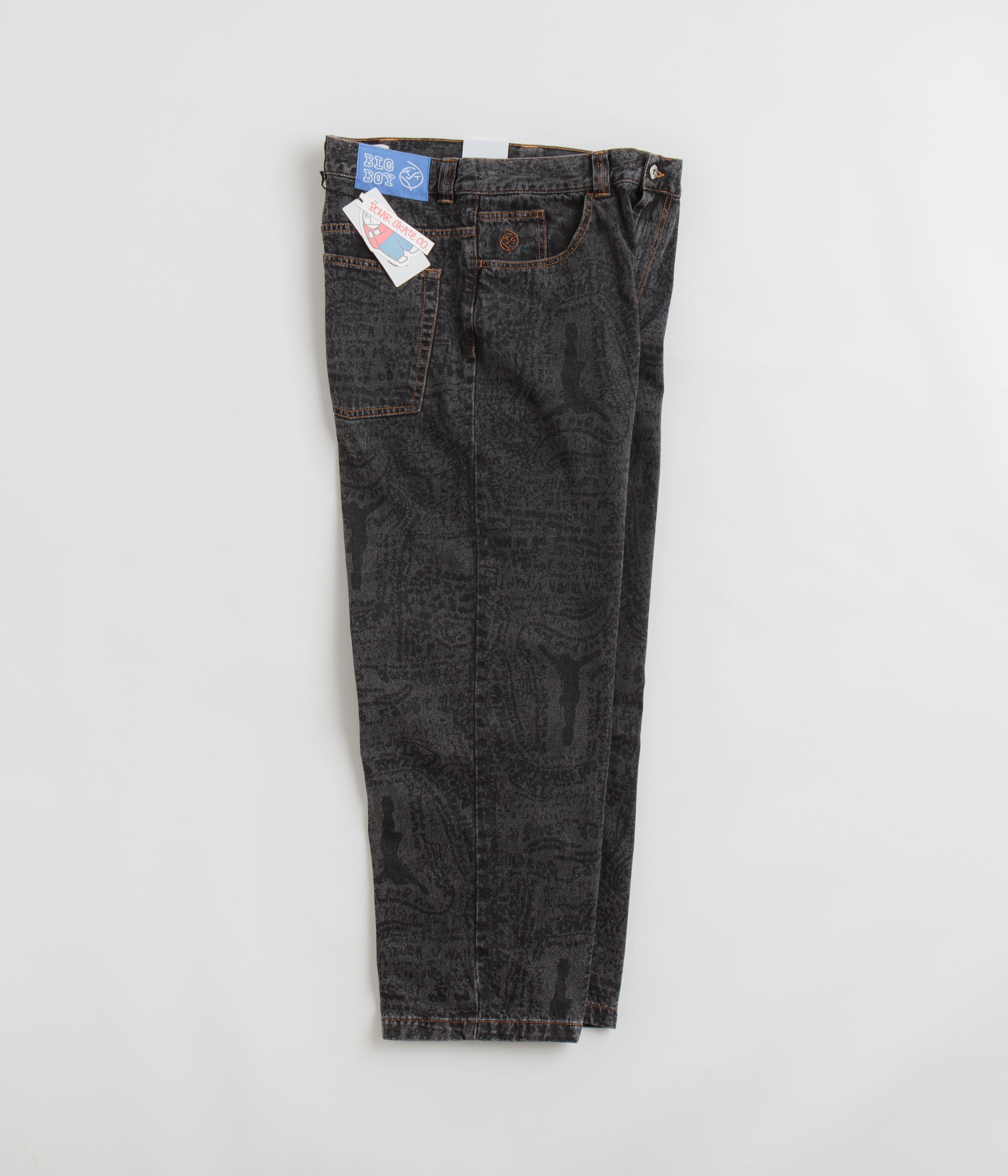 Polar Exist Big Boy Jeans - Washed Black | Flatspot