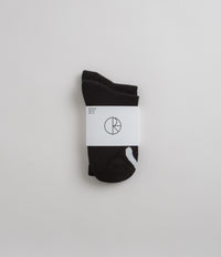 Polar Happy Sad Classic Socks - Black | Flatspot